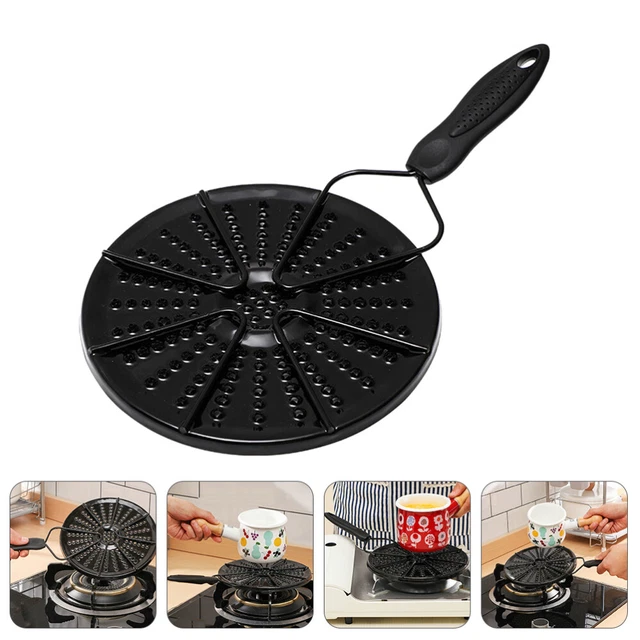 METAL HEAT DIFFUSER Plate Gas Cooker Conduction Insulation Board Flame ...
