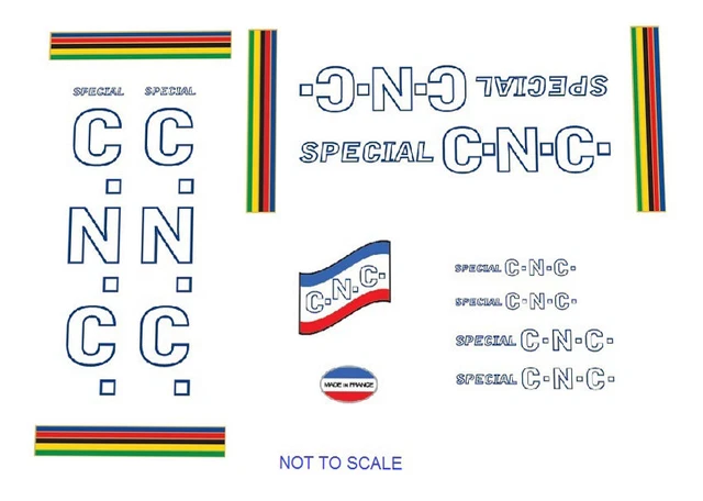 C. N.C. SPECIAL bicycle decals, Stickers N.1 EUR 33,54 - PicClick FR