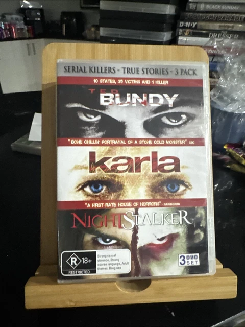 TED BUNDY, KARLA, Night Stalkers Serial Killers DVD Region 4 $35.00 - PicClick AU