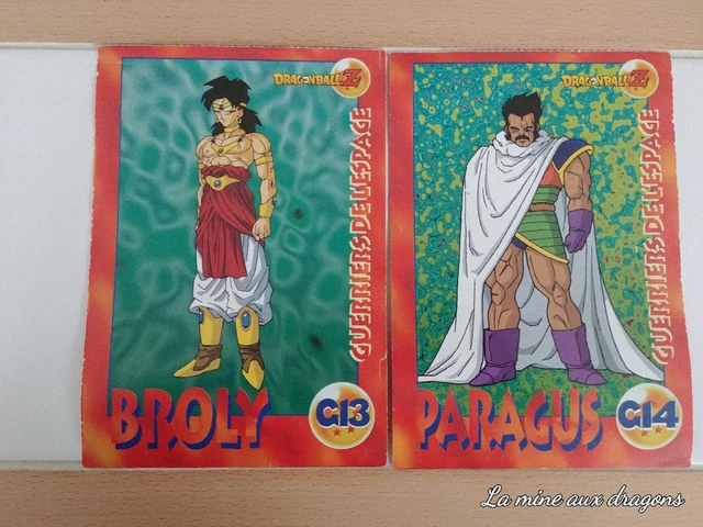 FICHES BROLY PARAGUS Atlas Dragon Ball GT agostini Oav EUR 10,00 ...