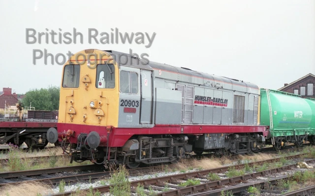 35MM NEGATIVE BR British Railway Diesel Loco Class 20 20903 at Chester ...