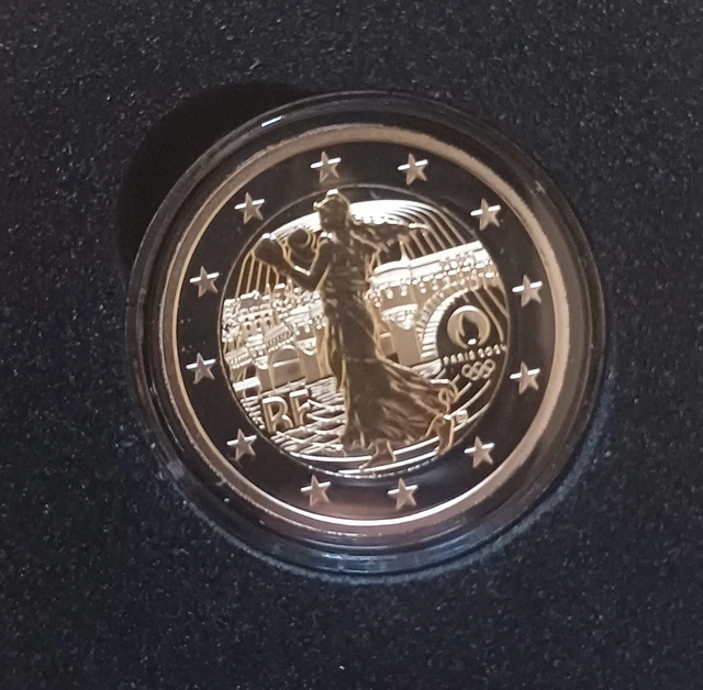 PIÈCE 2 EUROS jeux olympiques 2024 "La Semeuse" Très Rare EUR 200,00 - PicClick FR