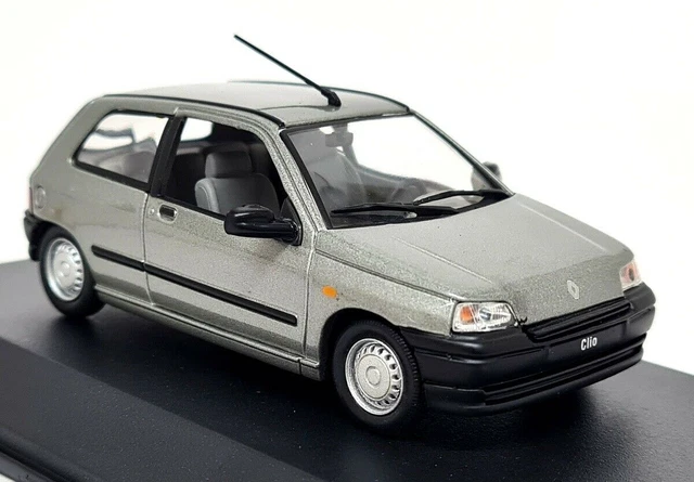 NOREV 1/43 - Renault Clio 3 Door Phase 1 Metallic Grey Diecast Scale ...