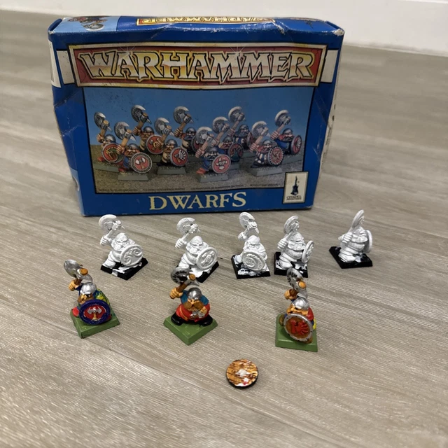 GAMES WORKSHOP WARHAMMER Dwarfs Miniatures 1994 £0.99 - PicClick UK