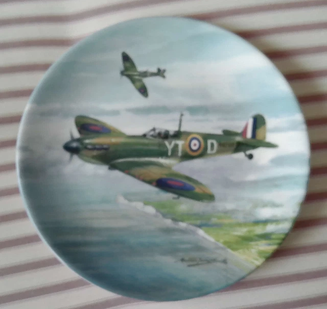 COALPORT DAWN PATROL Collectors Plate RAF WW2 £1.99 - PicClick UK