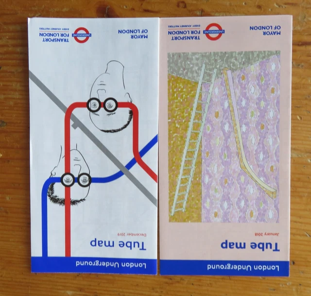 TFL LONDON UNDERGROUND Tube map 2018-2022 £1.50 - PicClick UK