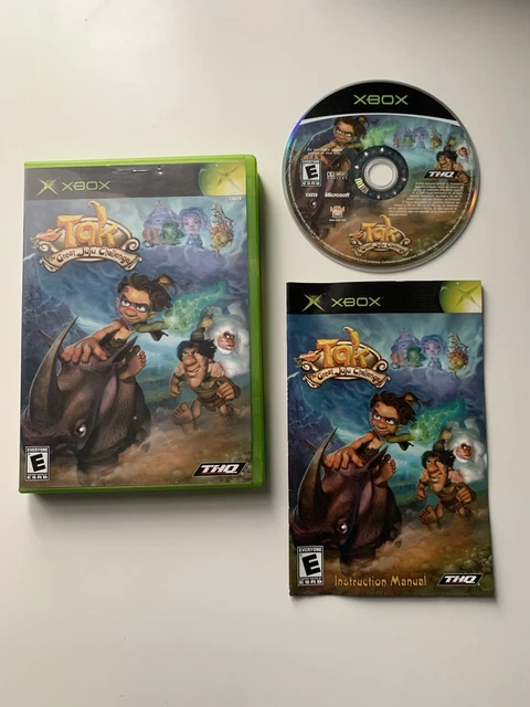 TAK THE GREAT Juju Challenge (Original Xbox, 2005) CIB Complete w ...