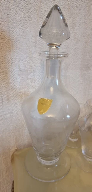 CARAFE À DÉCANTER en cristal de Bayel EUR 30,00 - PicClick FR