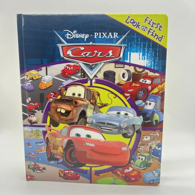 DISNEY PIXAR CARS First Look and Find by PI Kids Children's Board Books ...