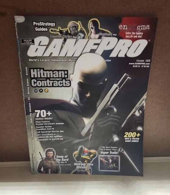 GAMEPRO GAME PRO Magazine, Issue 186 March 2004 Hitman Contracts £7.82 ...