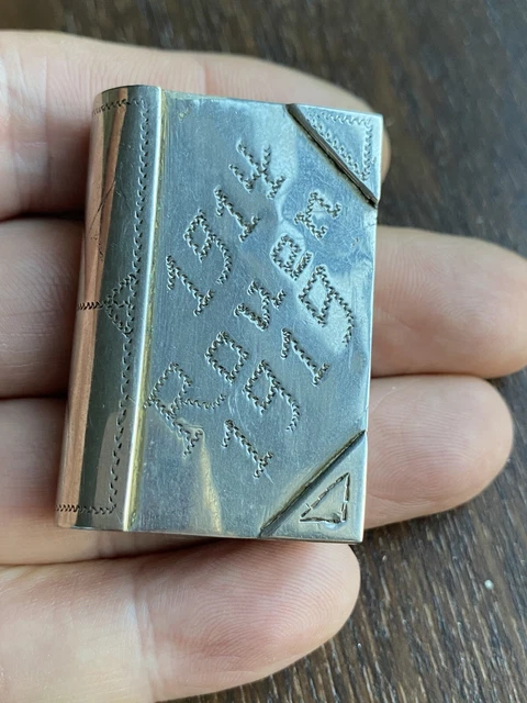 WORLD WAR ONE Trench Art Book Lighter 1914 Rouen 1919 France £78.72 ...