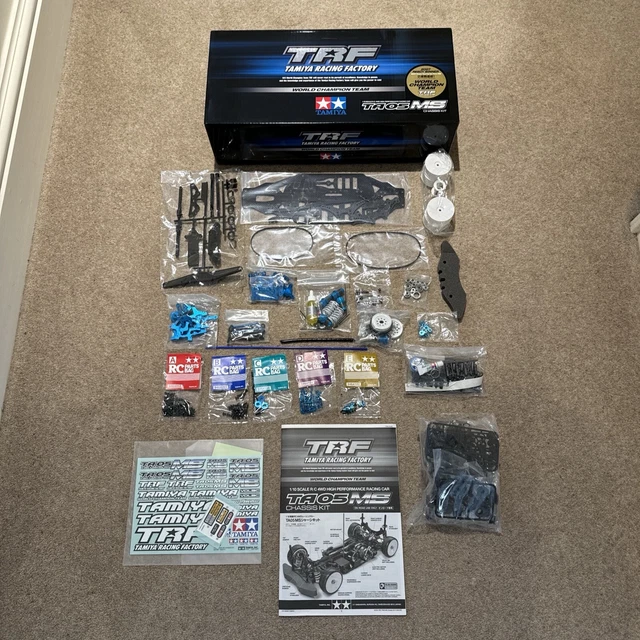 TAMIYA TA05-MS FULL Alloy & Carbon Chassis KIT NIB 42103 Very Rare £400 ...