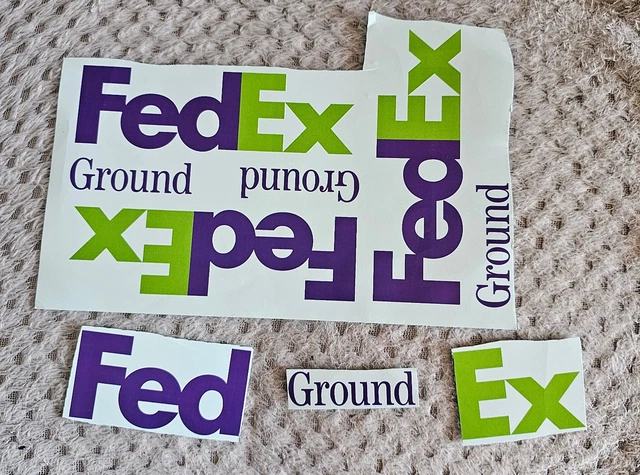 1/24-25 SCALE FED Ex model trailer decals £1.16 - PicClick UK
