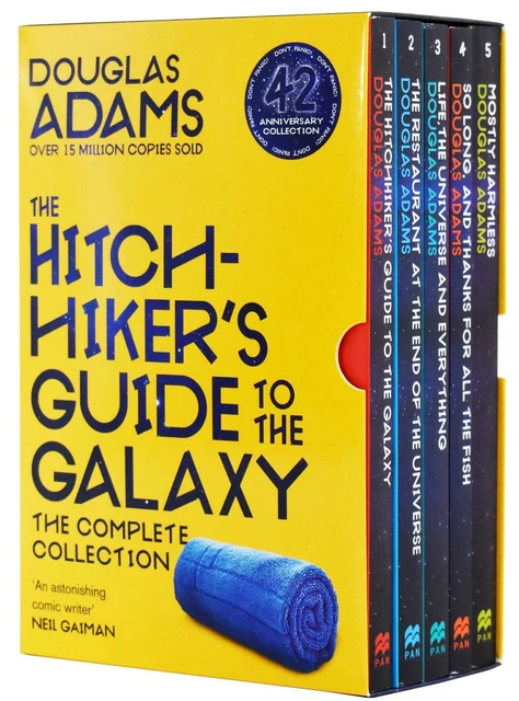 THE HITCHHIKER'S GUIDE to the Galaxy: Complete Books 1-5 Box Set ...