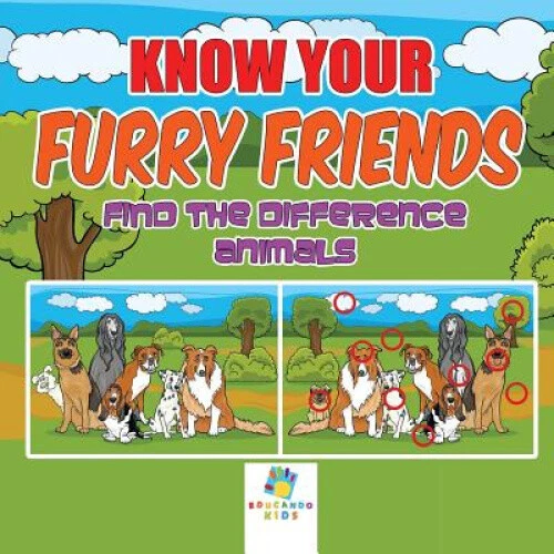 KNOW YOUR FURRY Friends Find the Difference Animals by Educando Kids ...