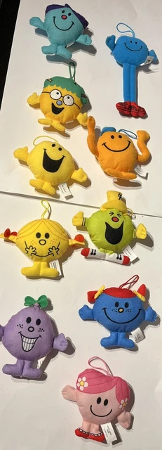 MCDONALDS MR MEN and Little Miss Plush Soft Toy Bundle x 10 £8.00 ...