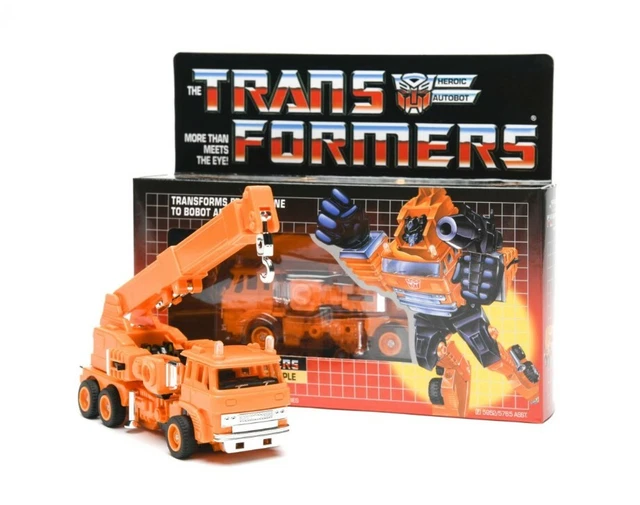 TRANSFORMERS G1 AUTOBOT Architect Grapple Action Figure Toy New in Box ...