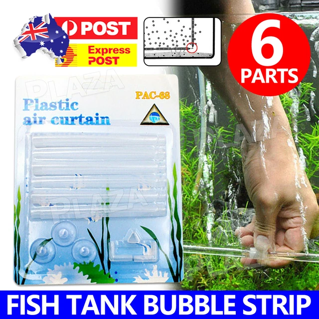 AQUARIUM FISH TANK Pump Air Stone Bubble Bar Strip Curtain Diffuser ...