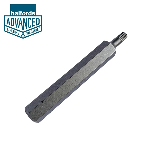 HALFORDS ADVANCED T25 Torx Shank 10mm Bit Long Reach 75mm Professional ...