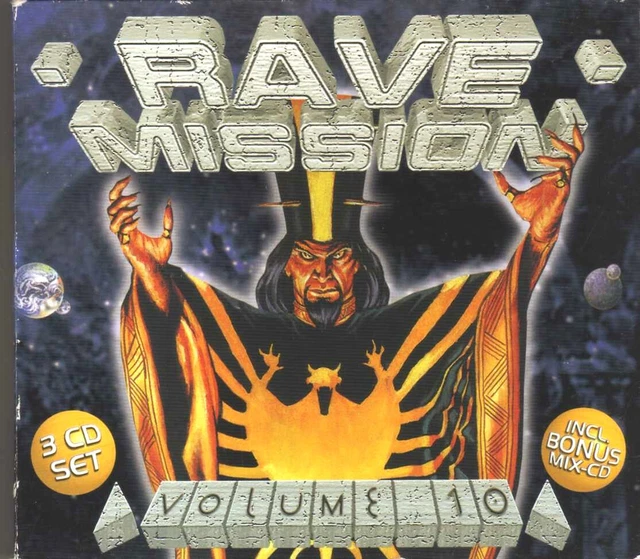 COMPILATION - RAVE Mission Volume 10 - 3 CD - 1997 - Techno Trance EUR ...
