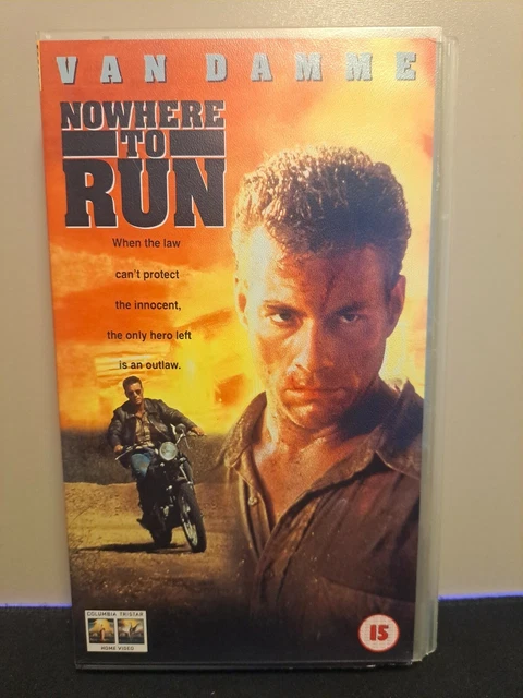 NOWHERE TO RUN VHS 1993 - Classic 90's Movies Van Damme £2.24 - PicClick UK
