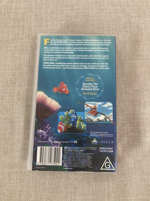 FINDING NEMO VHS Tape $10.00 - PicClick AU