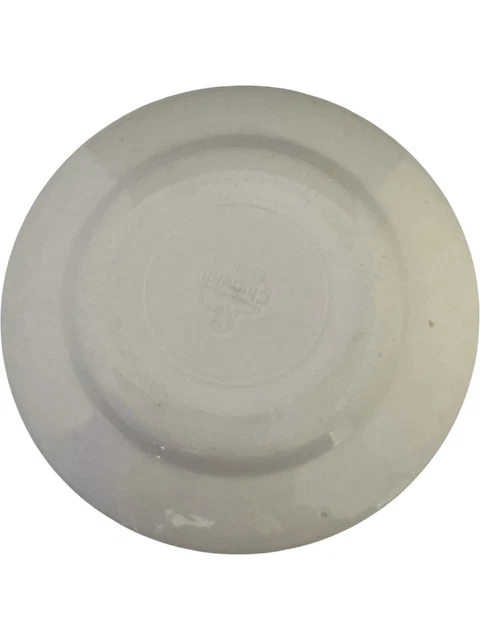 CHURCHILL BLUE AND White Willow Plate with Scenic Pattern 6.5 inches ...