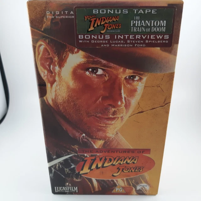 INDIANA JONES TRILOGY (Vhs/Pal) £5.99 - PicClick UK