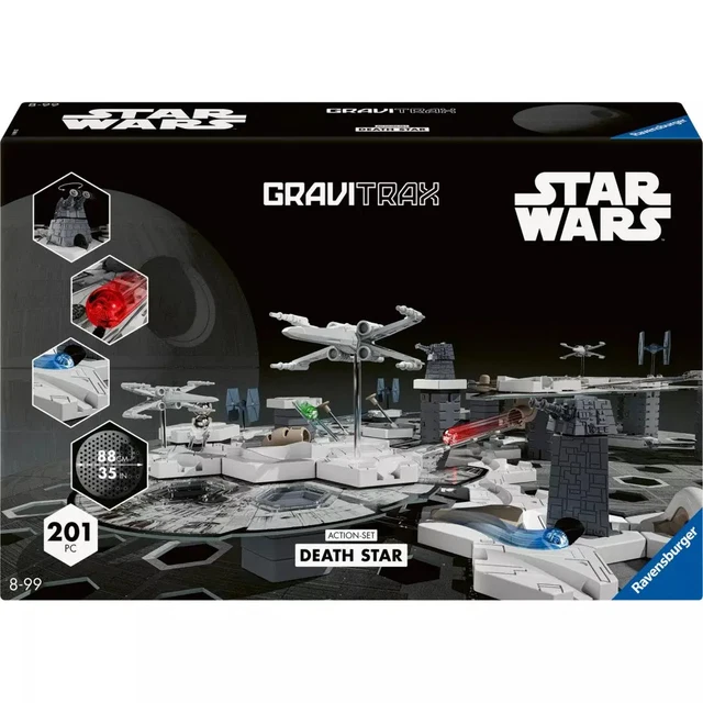 GRAVITRAX. ZESTAW STARTOWY Star Wars Gwiazda Śmierci Ravensburger £135. ...