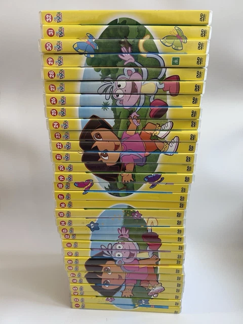DORA THE EXPLORER DVD Collection Box Set - 1 Disc Missing - 31 Discs In ...