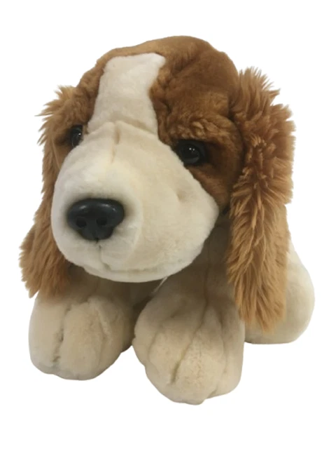 KEEL TOYS LAYING Spaniel Dog Plushie Simply Soft Collection Toy Plush ...
