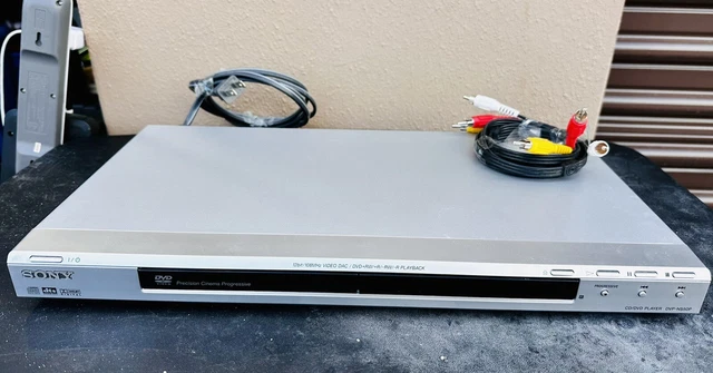 SONY CD/DVD PLAYER Model DVP-NS50P - + AV Cables TESTED and WORKS.No ...