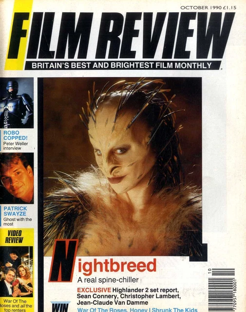 FILM REVIEW MAGAZINE 1990 Oct George Romero. Stacey Travis. Renee ...
