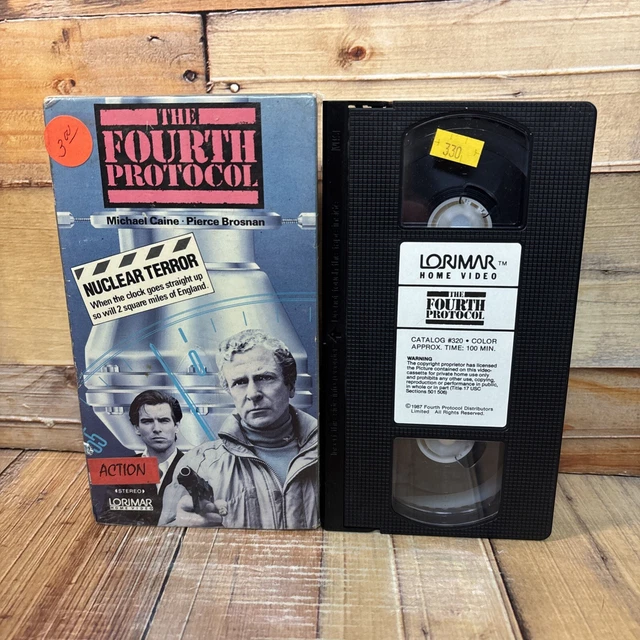 THE FOURTH PROTOCOL VHS Tape (Used) Michael Caine £5.63 - PicClick UK