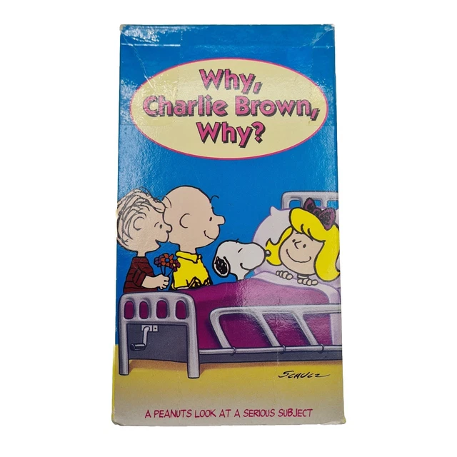 PEANUTS VHS TAPE Why Charlie Brown Why? Working Vintage Kids Snoopy EUR ...