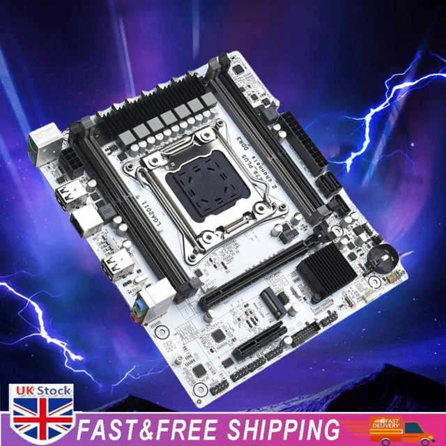 X79 COMPUTER MOTHERBOARD Dual Channel LGA 2011 Motherboard Set RJ45 PC ...