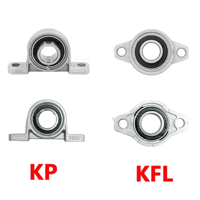 KP KFL PILLOW Block Bearing 8mm 10mm 12mm 16mm 20mm 25mm 30mm Bore ...