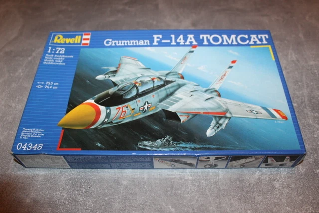 REVELL - 04348 - 1:72 - Grumman F-14A Tomcat - OVP £23.90 - PicClick UK