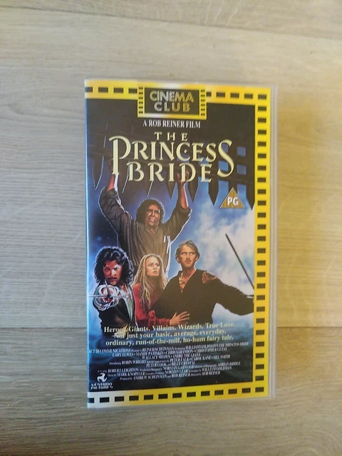 THE PRINCESS BRIDE - VHS Tape PAL Video Film Childrens Family Fantasy ...