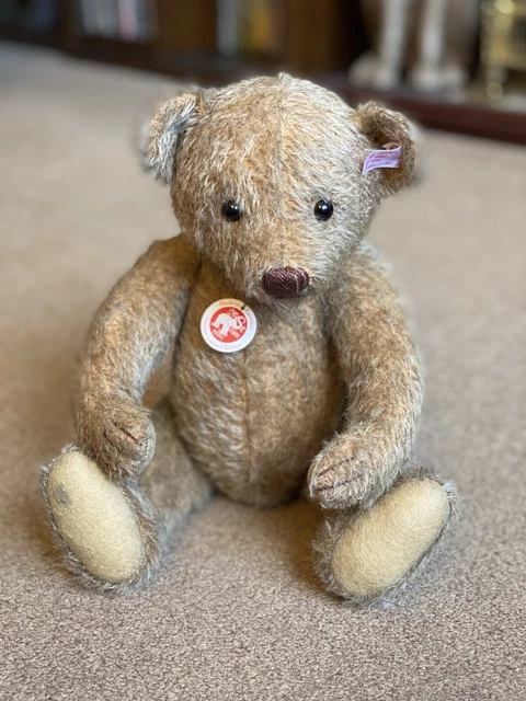 STEIFF VINZENZ (021589) 35cm Antique Brown Mohair Ltd Edition 591/700 ...
