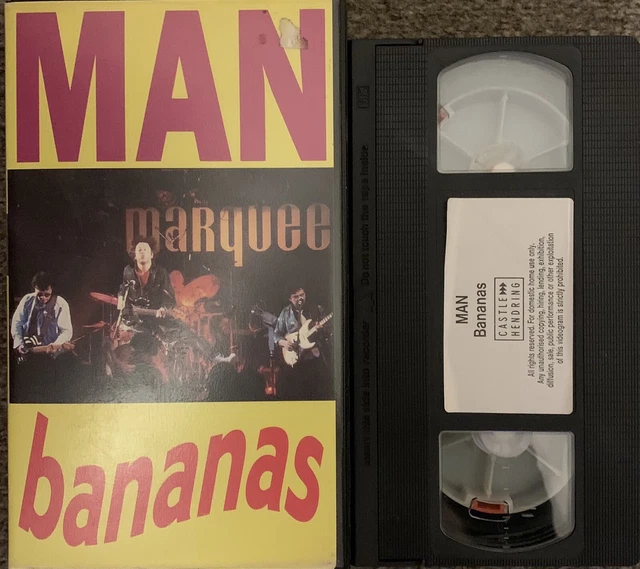 MAN-BANANAS-MUSIC-VHS VIDEO (EX Rare) £6.80 - PicClick UK