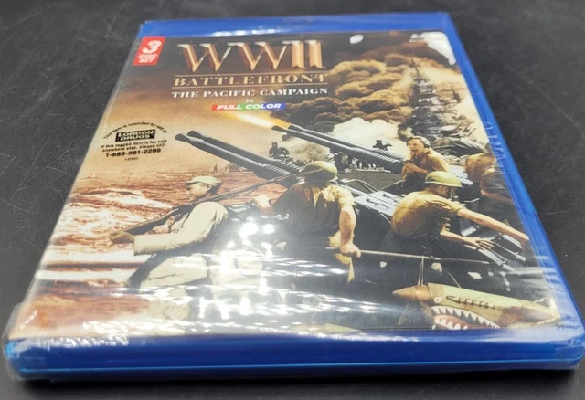 WWII BATTLEFRONT THE Pacific Campaign In Full Color Blu-ray Brand New ...