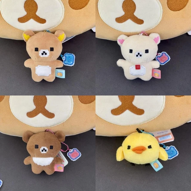 RILAKKUMA BEAR PLUSH Animal Bag Charm With Pp Cotton Filling For Kids ...