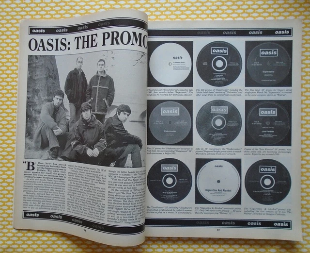 RECORD COLLECTOR 1997 Oasis Genesis Barbra Streisand Billy MacKenzie Bob Dylan £1.99 - PicClick UK