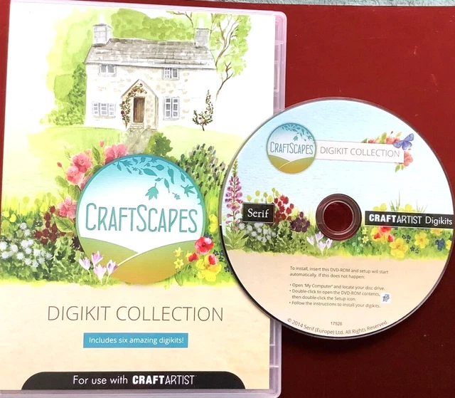 SERIF DAISYTRAIL Craft Artist - DVD-ROM - CRAFTSCAPES DIGIKIT ...