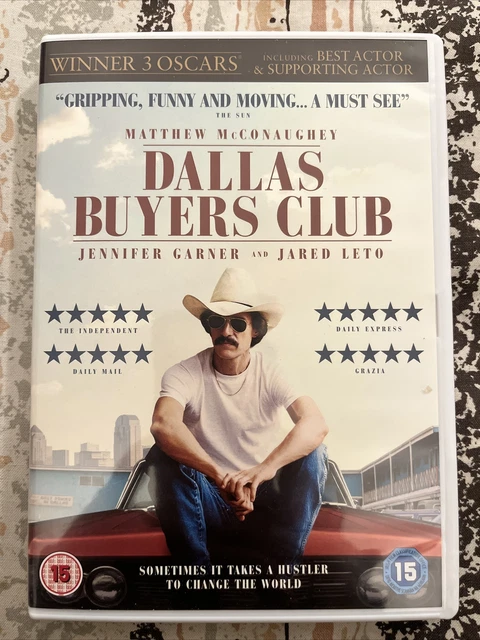 DALLAS BUYERS CLUB DVD *TRUE STORY ACCESS TO HIV DRUGS* Reg 2 UK EUR 3 ...