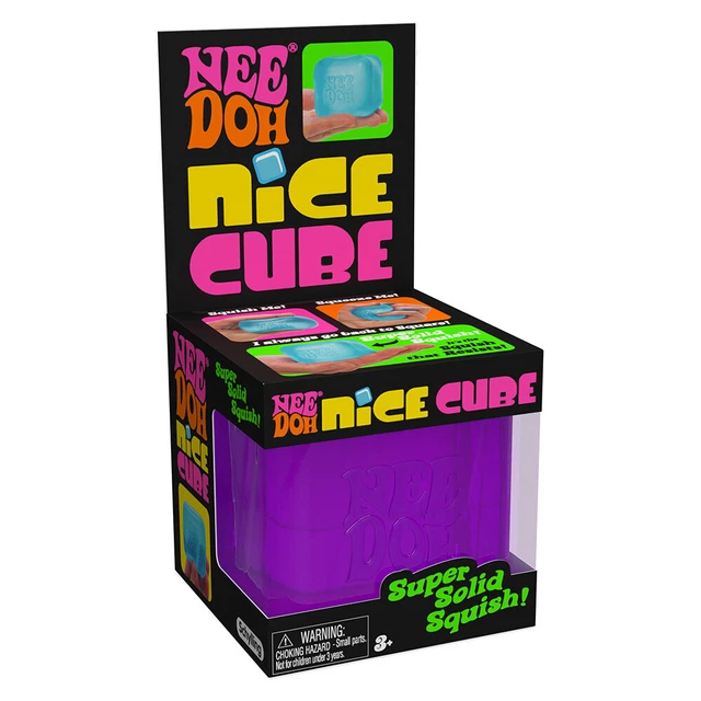 Schylling Nice Cube Needoh Stress Ball Sensory Toys Anxiety Stress