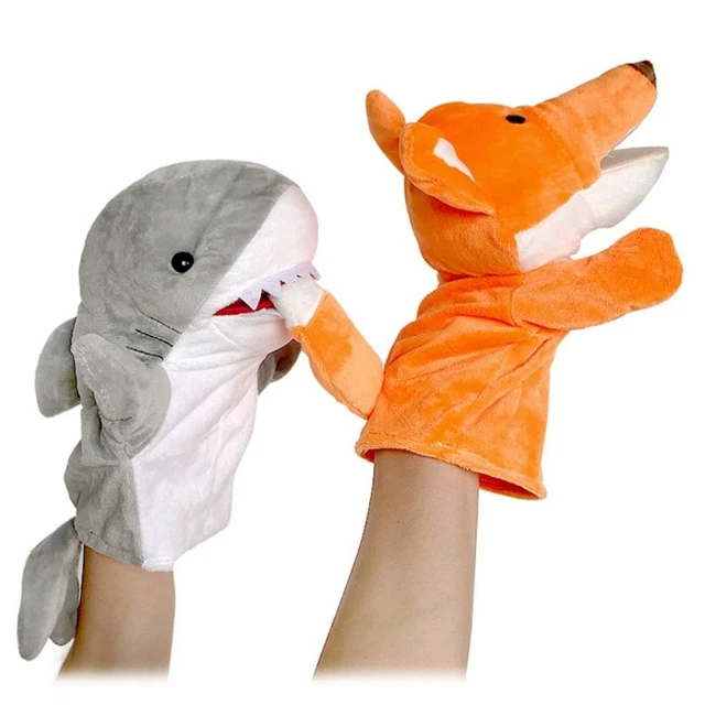 GAME FOX ANIME Doll Plushed Doll Hand Finger Puppet Baby Educational ...