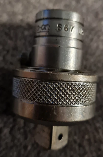 SNAP ON S67 In-line Ratchet Adapter Wrench Socket Used £50.00 - PicClick UK