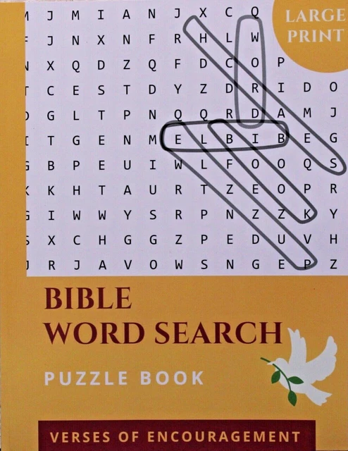 BENDON LARGE PRINT Bible Word Search Book Volume 101 Paperback 63 ...